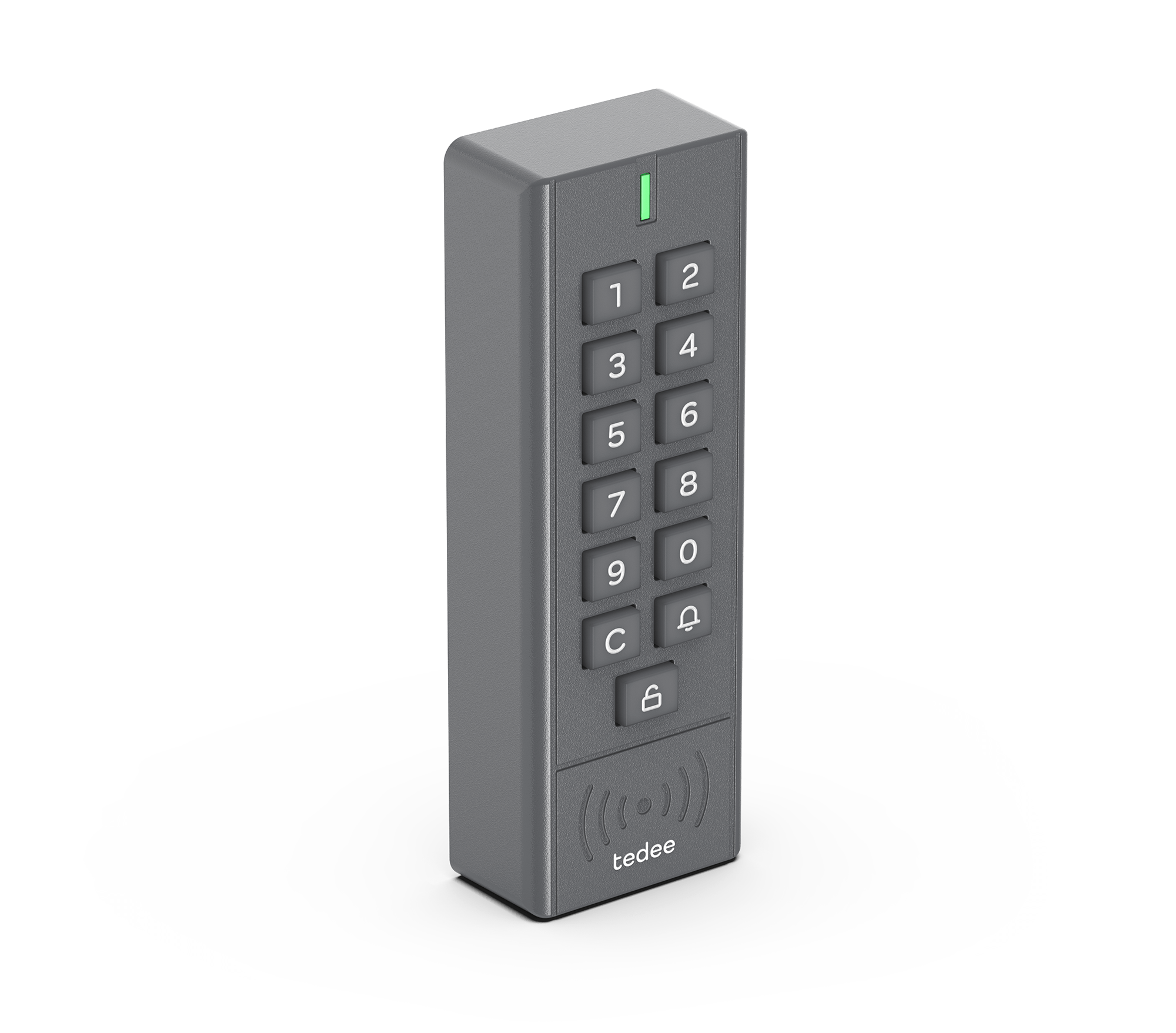 Tedee GO smart lock zilver - Slim Elektronisch Deurslot | Strak Design ...